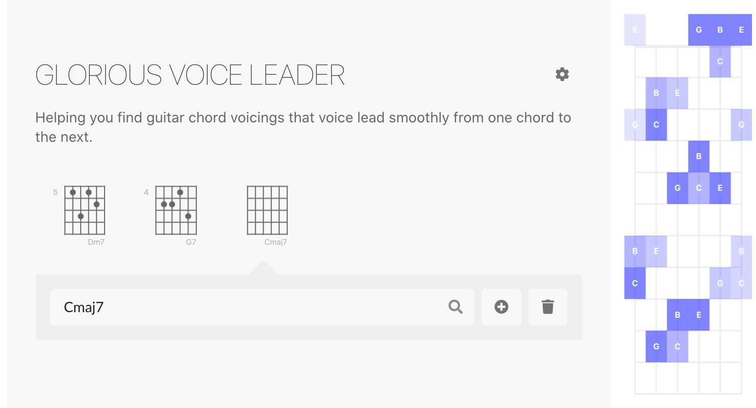 Glorious Voice Leader